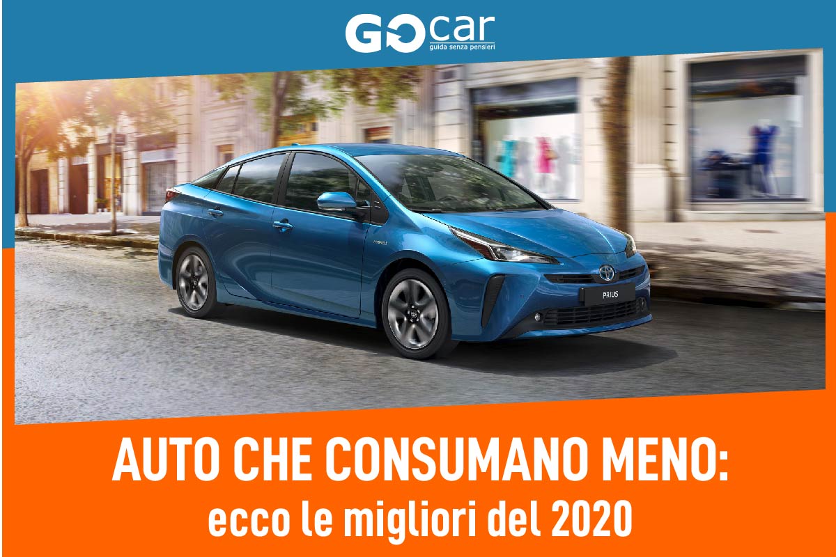 Auto che consumano meno: ecco le migliori del 2020 - GOcar - Noleggio ...